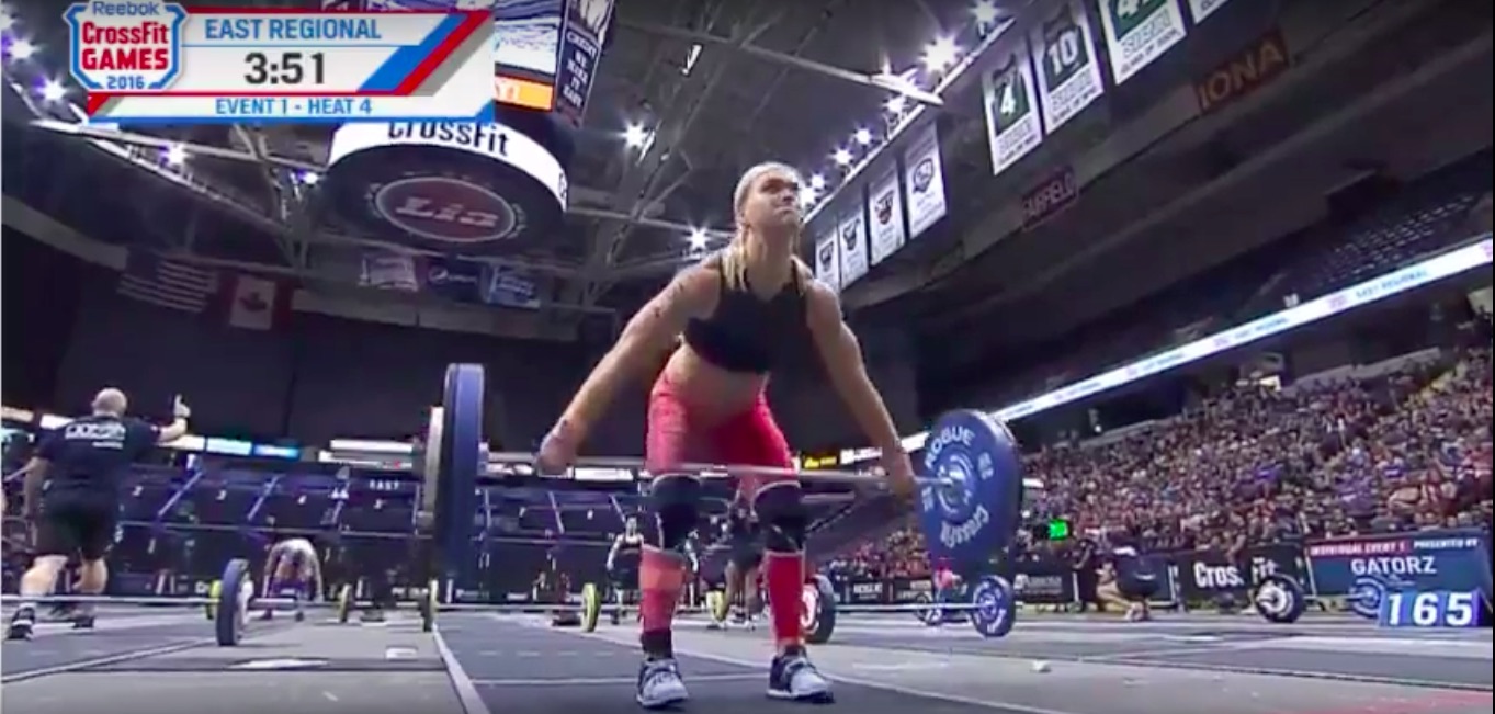 Katrin Davidsdottir Snatch Ladder CrossFit ®* Games Regionals 2016 ...