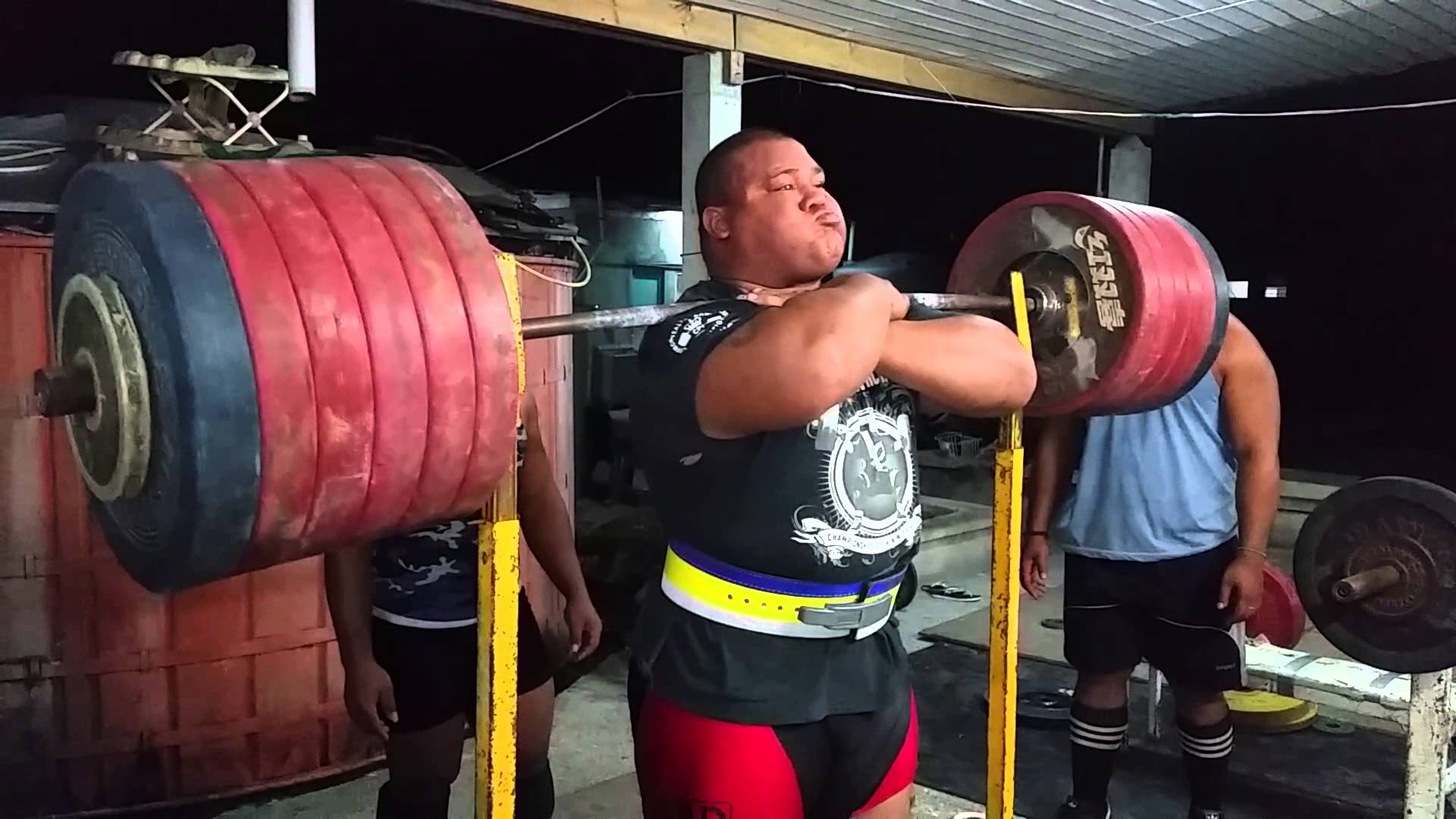 400kg en Front Squat pour Jezza Uepa