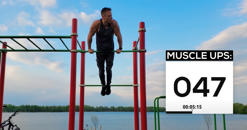 Il fait 100 muscle-ups unbroken ! Énorme ! - Wodnews