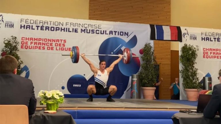 118 kg en snatch et 152 kg en clean and jerk : Victor Hoffer devient ...