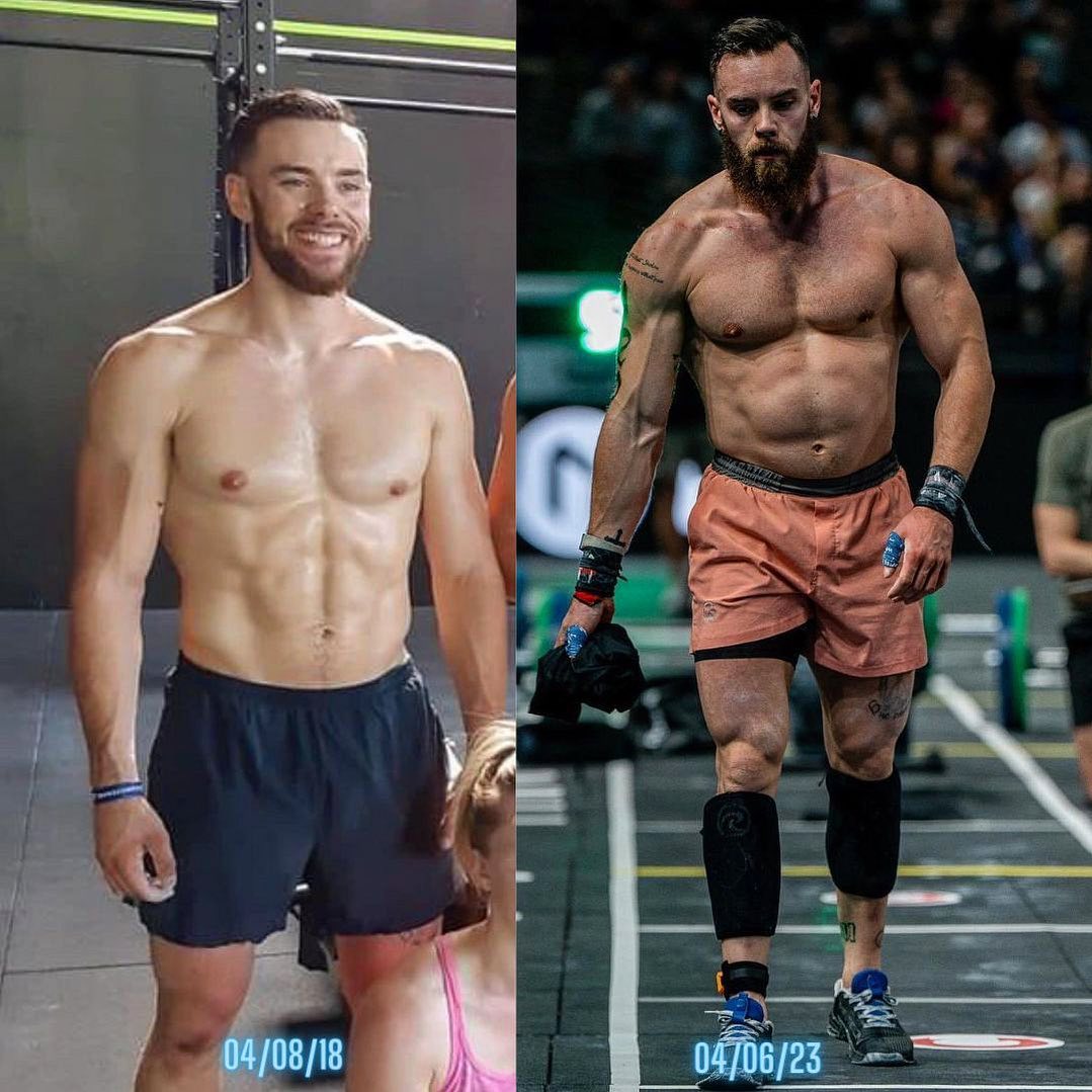 L'impressionnante transformation physique d'Antoine Dumain en 5 ans grâce au CrossFit ® - WODNEWS